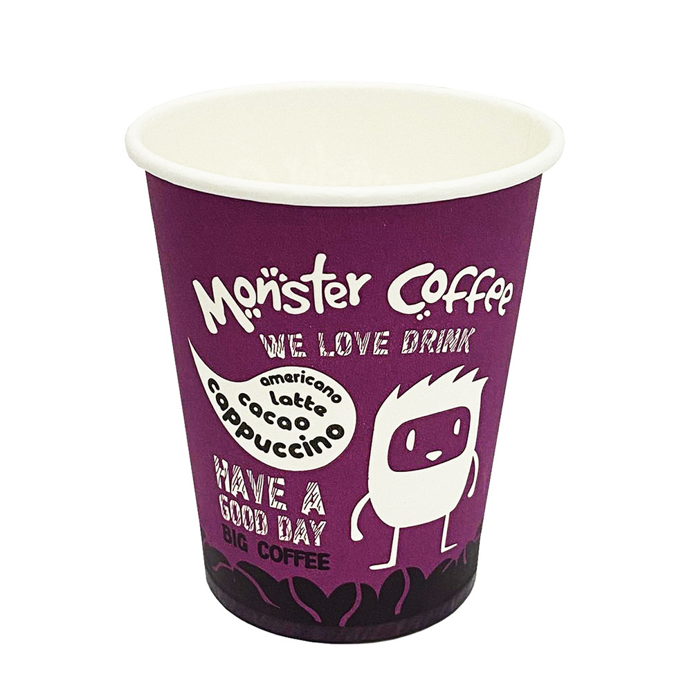 Стакан бумажный Monster Coffee 250мл (ID#1830607690), цена: 0.98 ...