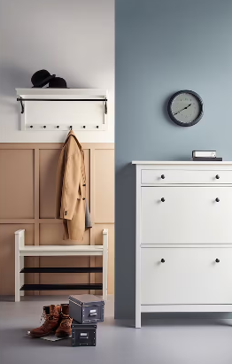 Купить HEMNES Полка для шляп, белая, 85 см, 602.437.98, цена 3467.50 ...