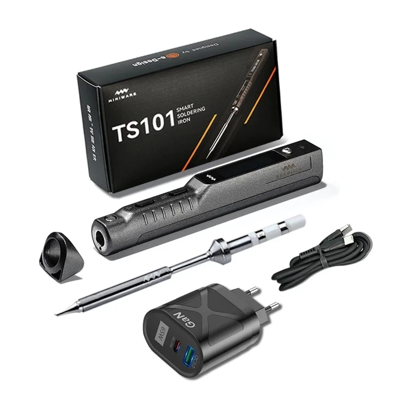 Паяльник Miniware TS101 с жалом BС2 - С Блоком питания 65W (ID ...