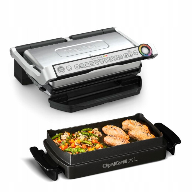 Гриль TEFAL OptiGrill + XL GC724D12 + Форма для выпечки XL размера ...