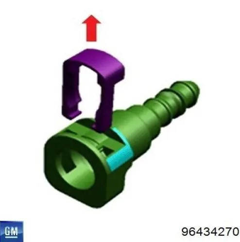 Купить Клипса топливного фильтра Авео 1,5-1,6 GM, цена 54 грн — Prom.ua ...