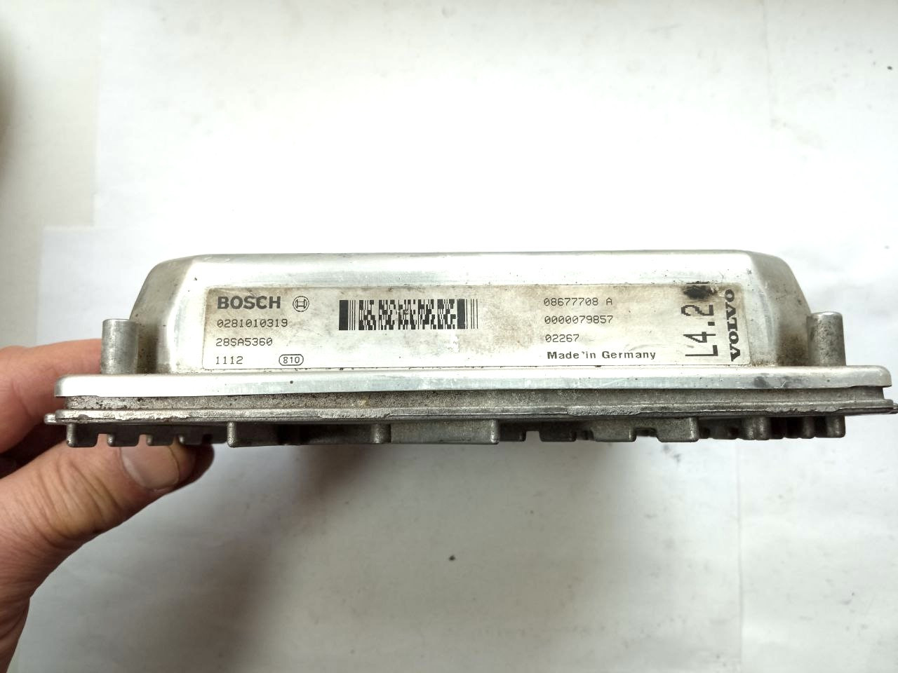 Электронный Блок Управления 0281010319 Volvo / 08677708A / 0 281 010 ...