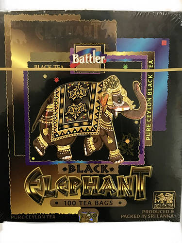 Купити Чай Battler Elephant 100 пак Цейлон, ціна 170 ₴ - Prom.ua (ID ...
