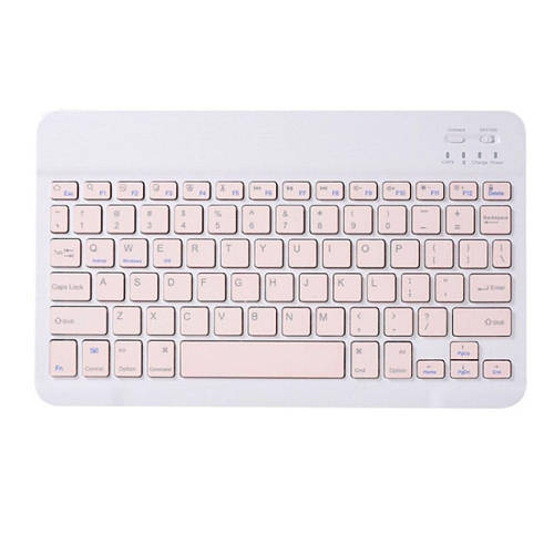 Купить Клавиатура и мышка Bluetooth универсальная для планшета Pink ...