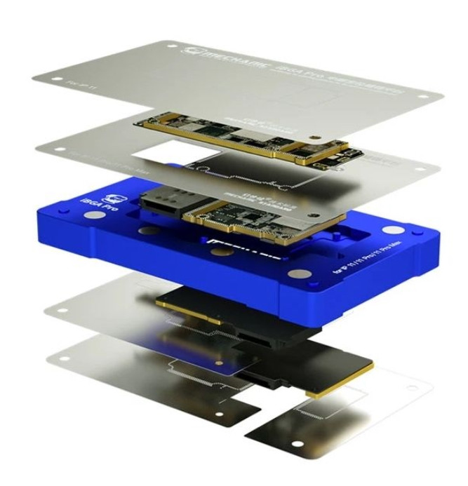 Трафарет з Фіксатором Mechanic IBGA Pro (6 In 1) для IPhone X / XS / XS ...