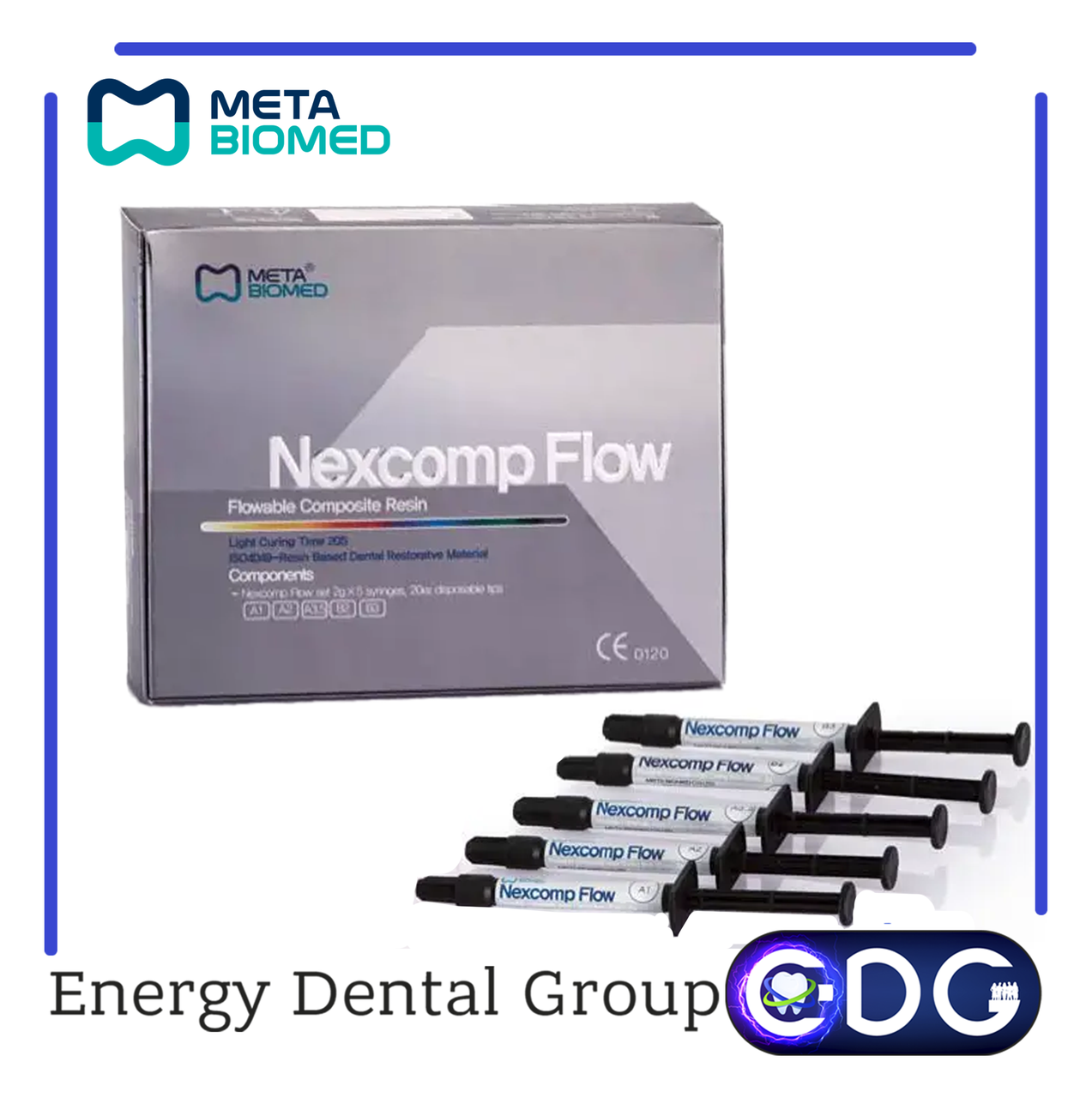 Купити Наногібридний текучий фотополімер Meta Biomed Nexcomp Flow ...