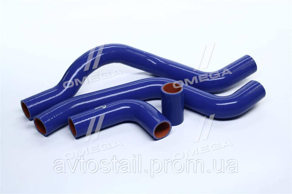 Патрубок радиатора ВАЗ 2110 (16 клап.) (компл. 4 шт.силикон) (TEMPEST ...