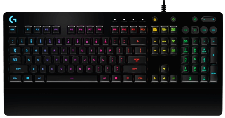 Клавіатура LOGITECH Gaming Keyboard G213 Prodigy - UA — Купити Недорого ...