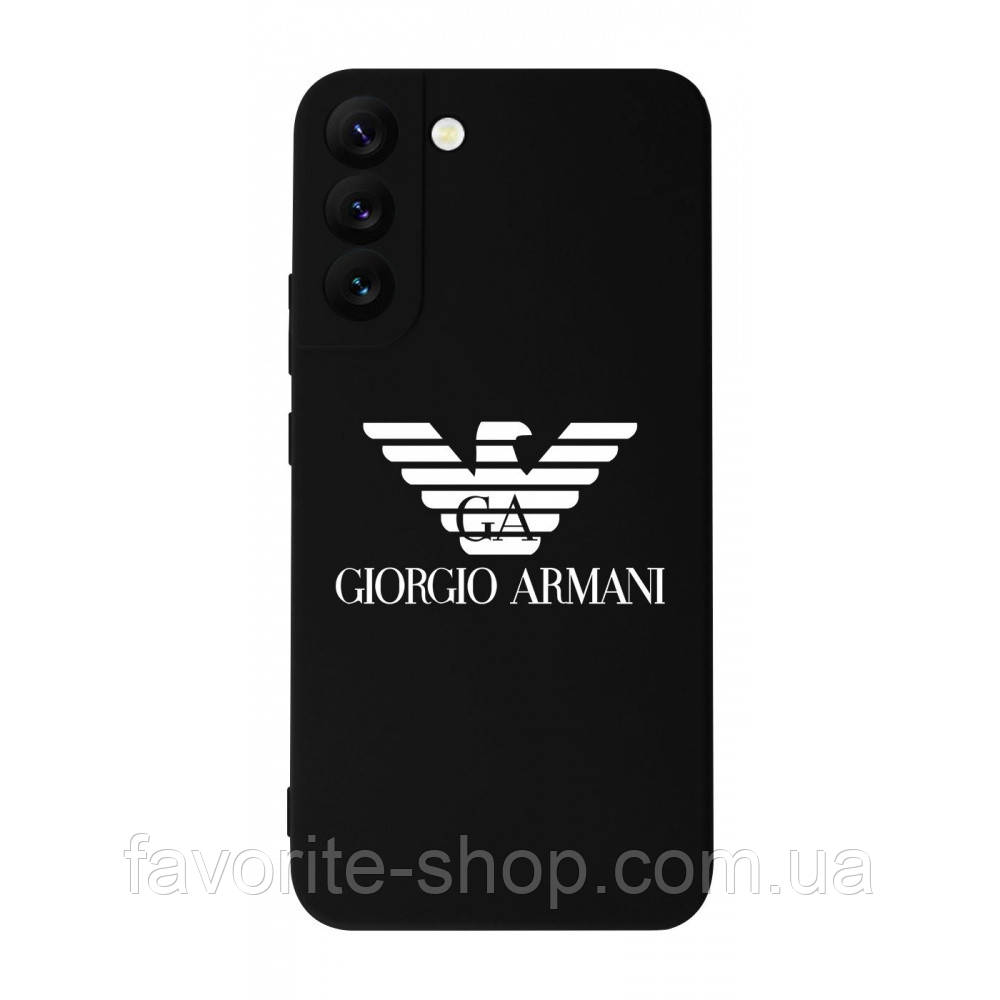 Чохол Brand Logos Matt Case (N) Samsung Galaxy S23 Plus Giorgio Armani ...