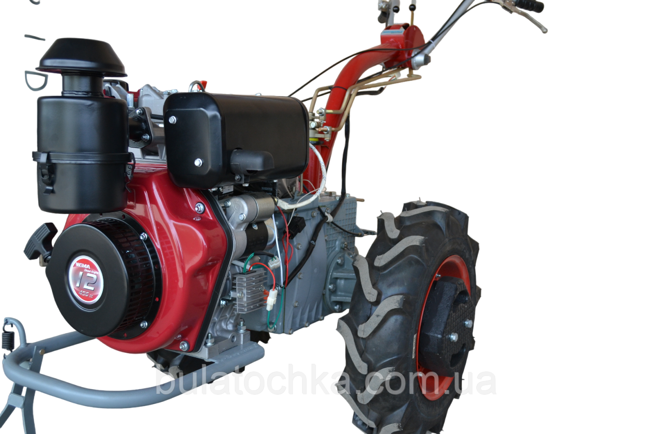 Мотоблок Мотор Сич МБ-12ДЕ (дизель 12 к.с., WEIMA WM188FE ...