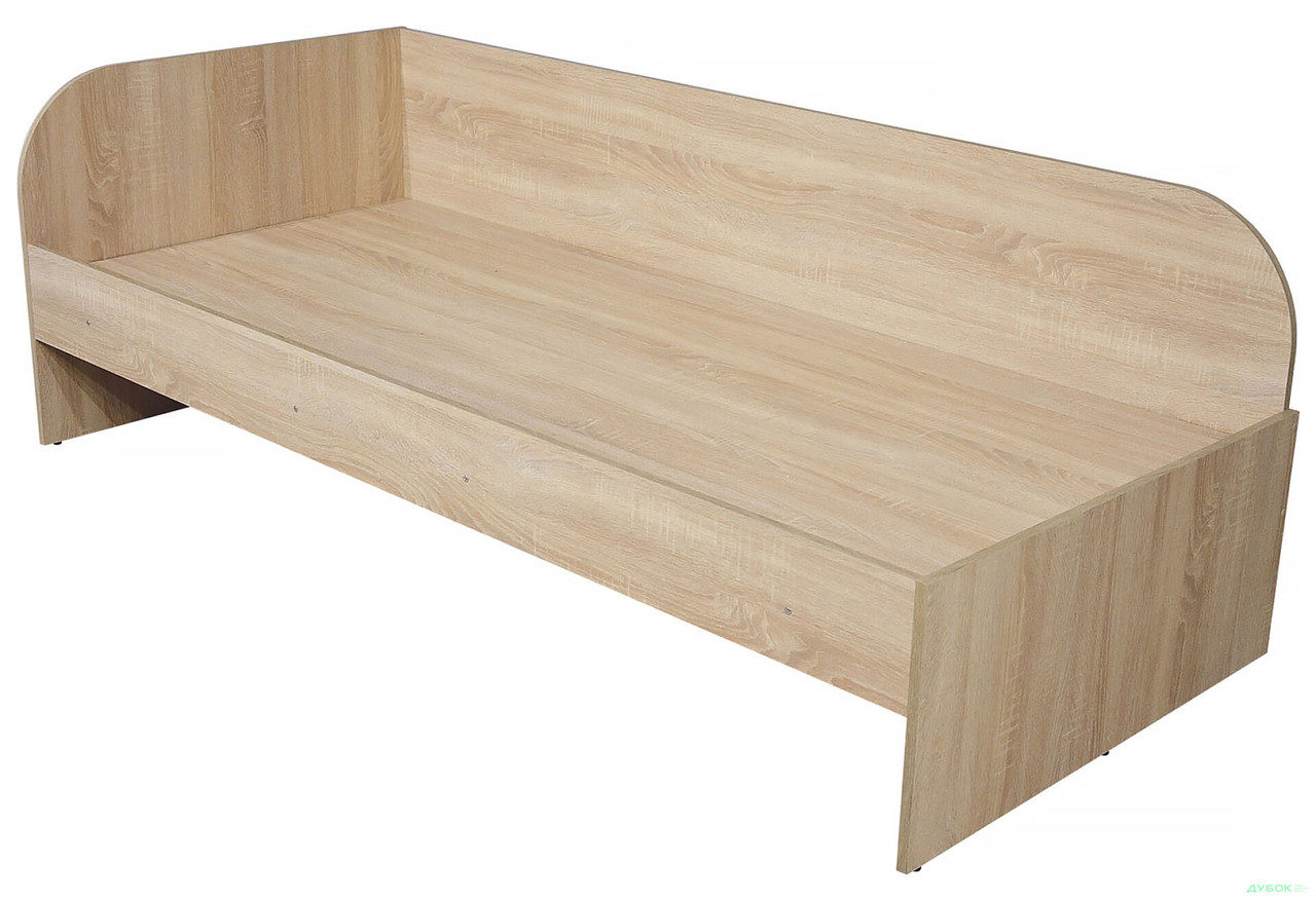 Ліжко односпальне Соня 2 з ДСП без шухляд в дитячу спальню Світ Меблів Мир мебели купити з