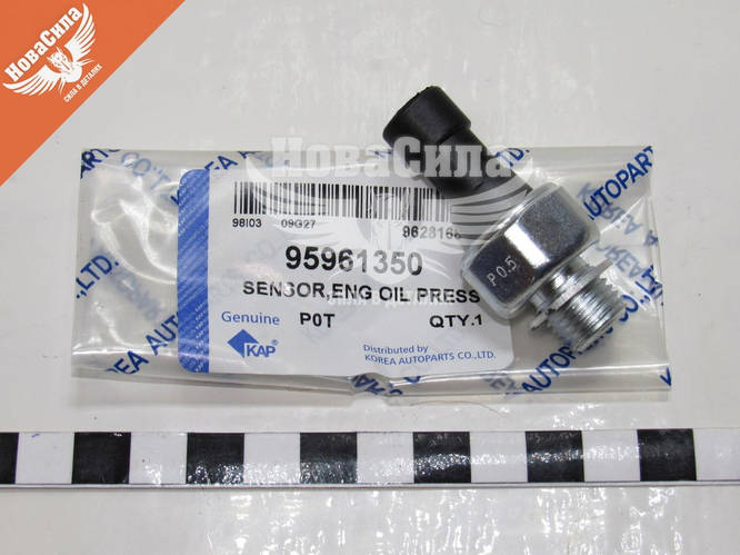 Датчик тиску оливи D. Lanos 1.5 на ламп. (KAP) 95961350 96494264 / ...