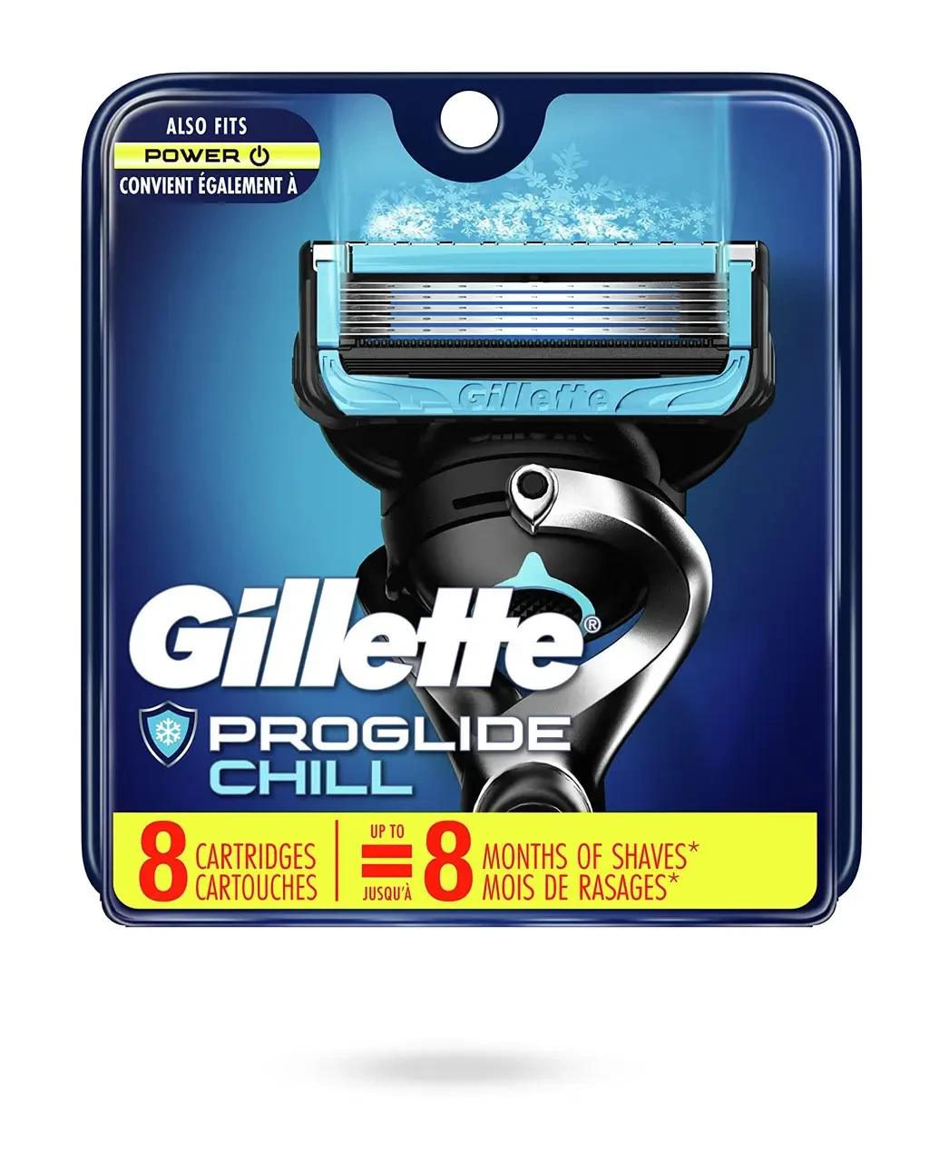 Купить Лезвия Gillette Fusion5 ProShield Chill 8шт. Оригинал (джилет ...
