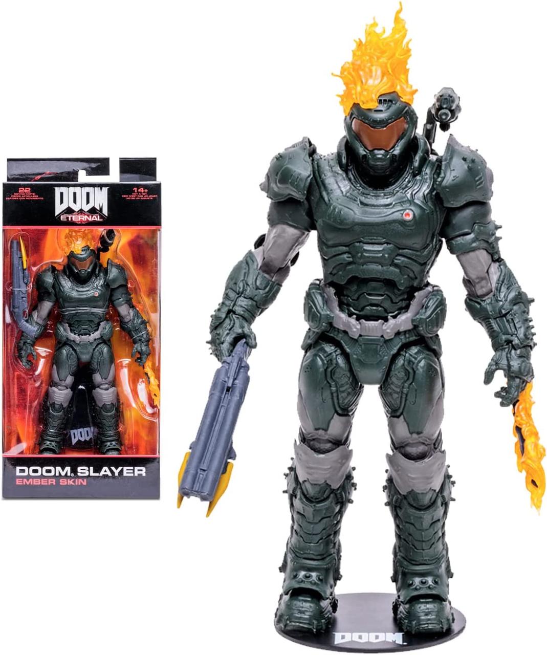 Фигурка Дум Убийца Судьбы Эмбер Скин Doom Slayer Ember Skin ...