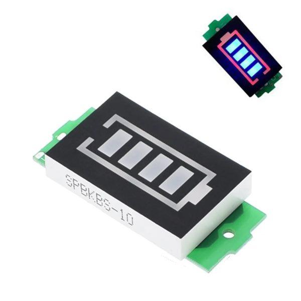 Модуль індикації рівня заряду акумуляторів Li-Ion (1S-8S) MH-DL18S ...