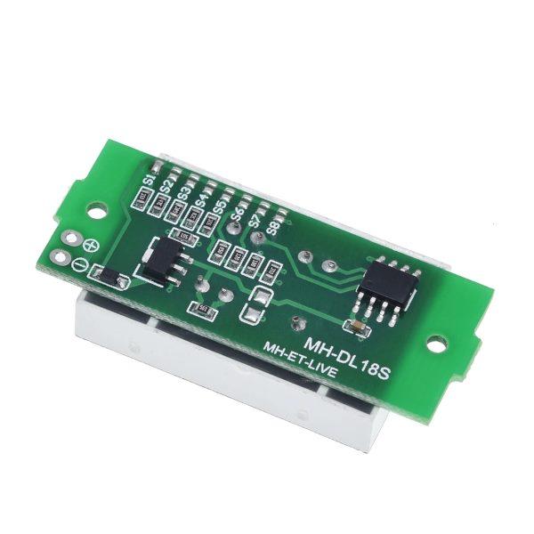 Модуль индикации уровня заряда аккумуляторов Li-Ion (1S-8S) MH-DL18S ...
