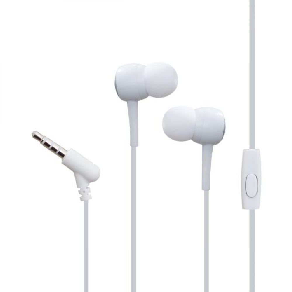 Дротові навушники HOCO M19 Drumbeat Universal білі з мікрофоном для ...