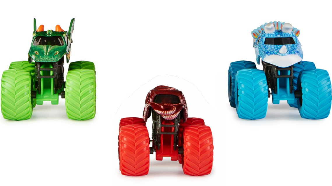 Купить Monster Jam Monster Trucks Набор из 3 машинок монстров Dragon ...