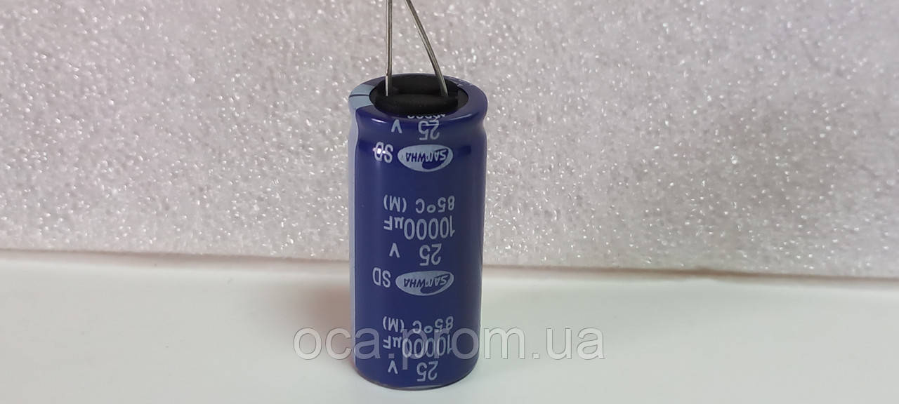 Купить Конденсатор 10000мкф 25в 85°C(M) SD 10000uf 25wv Ø 18x40mm ...