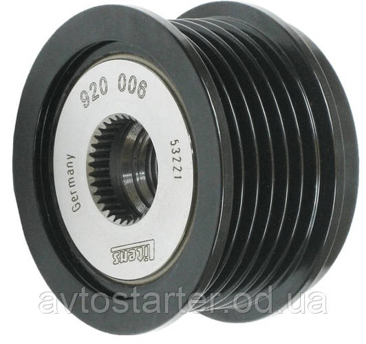 Шкив инерционный генератора FORD B-Max C-Max EcoSport Fiesta Focus ...