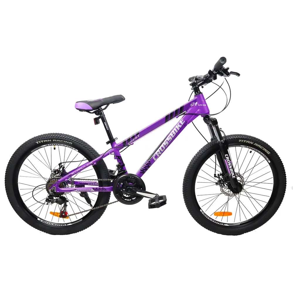 Купить Алюминиевый горный детский велосипед CrossBike Everest 26" рама ...