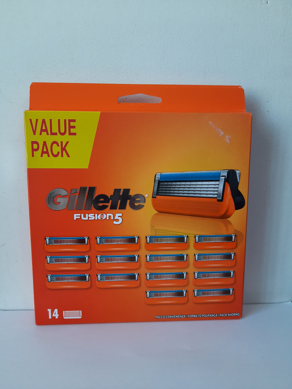 Кассеты для бритья мужские New! Gillette Fusion (5) - 14 шт ...