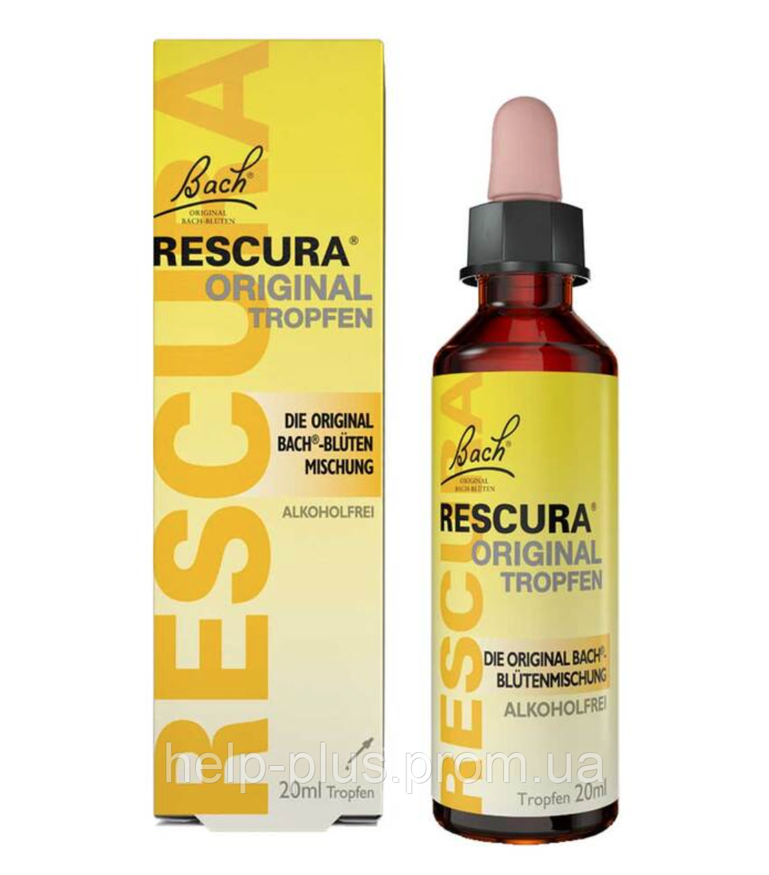 Капли Цветы Баха Bach Rescue 20мл здоровье и сон. Без спирта. Германия ...