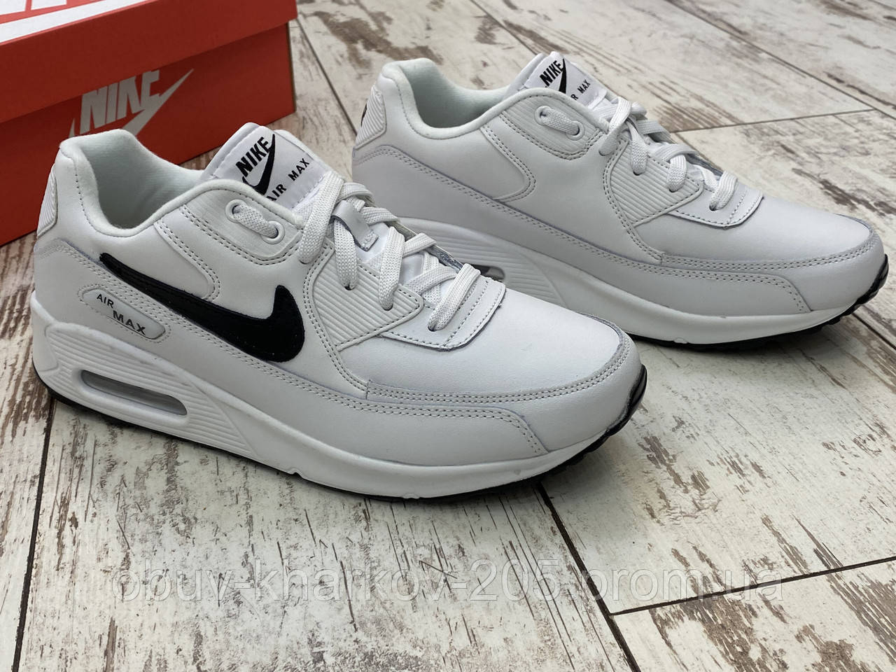 Купить Мужские кроссовки Nike Air Max White Весна Лето Осень. Чоловічі ...