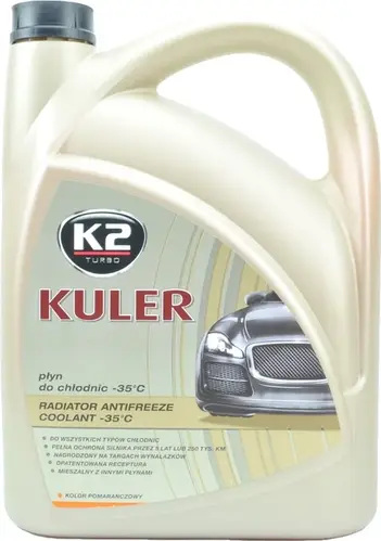 Купити Антифриз K2 Kuler Long Life -35 °C 5 л Помаранчевий (T205P ...