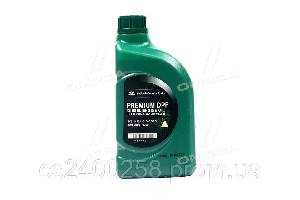 Купить Масло моторн. Mobis Premium DPF Diesel 5W-30 ACEA C3, 05200 ...