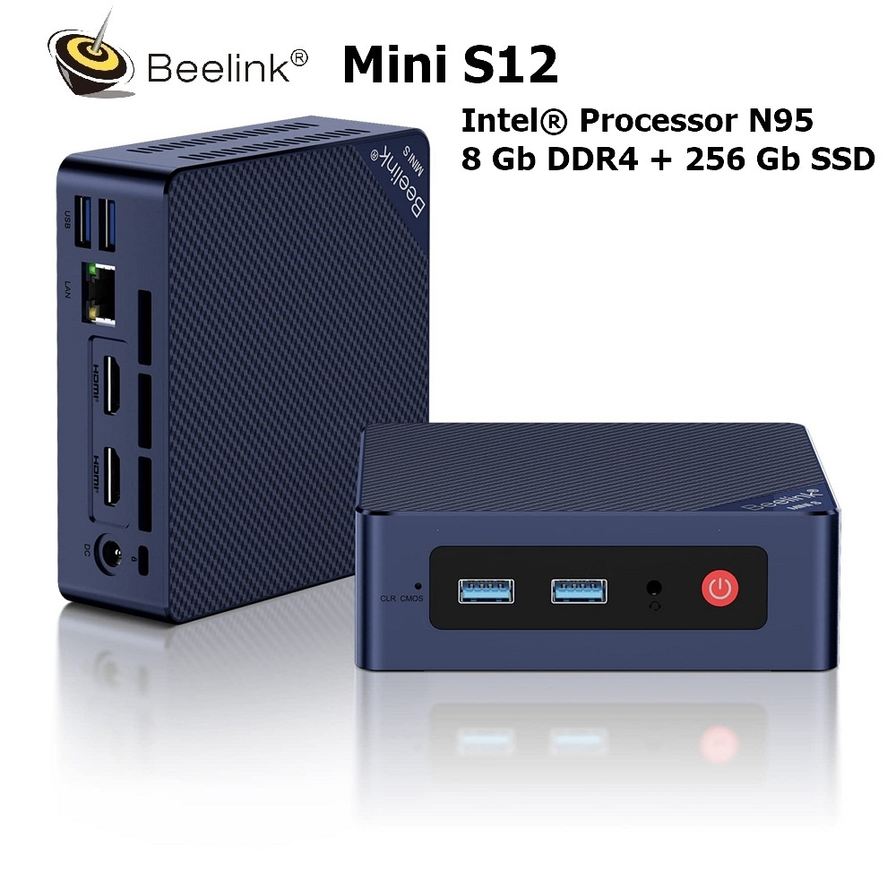 Beelink Mini S12 Mini PC Intel® N95, 8GB+256Gb, цена: 7751 ₴, купить на ...