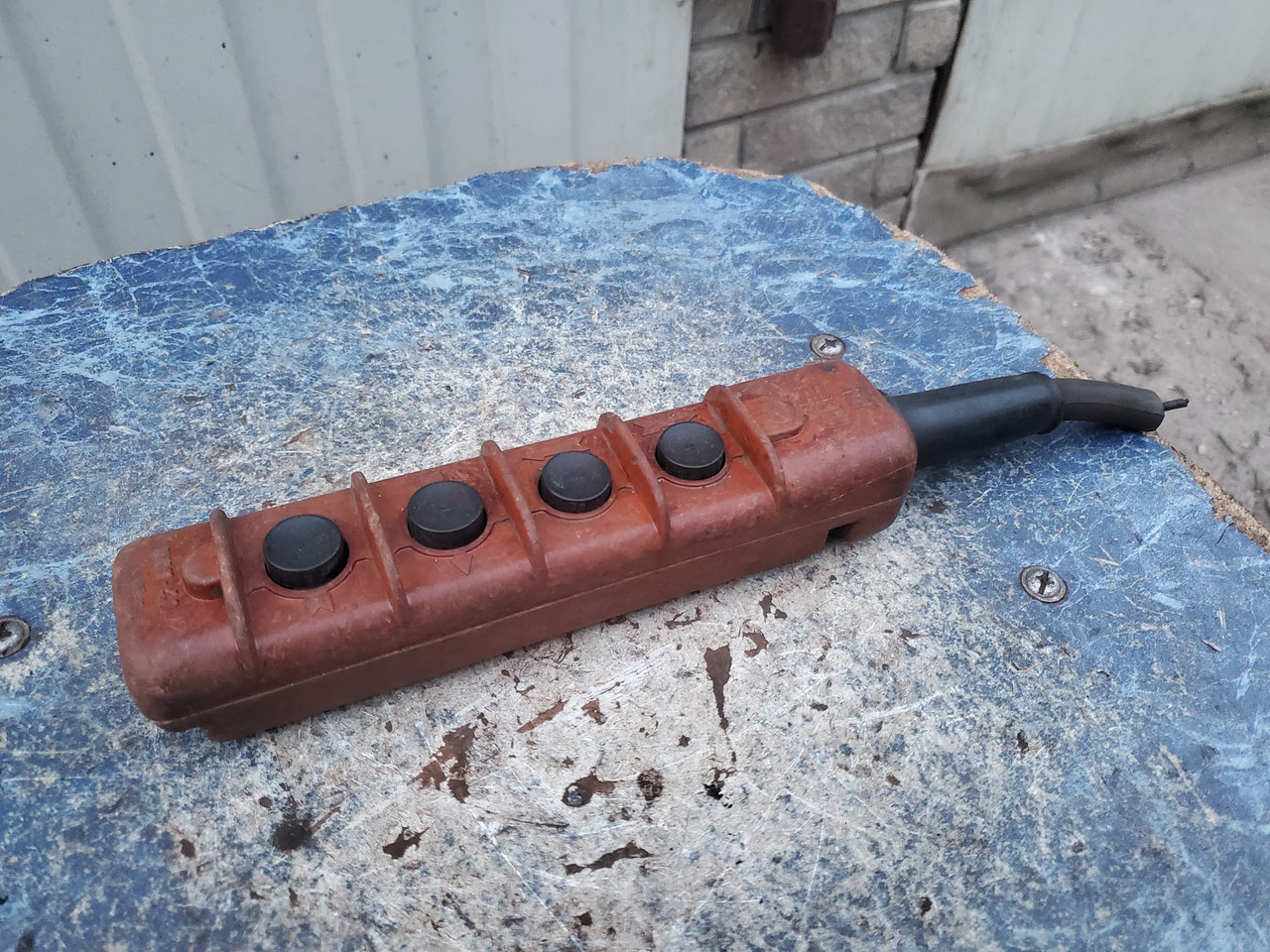 Купити Пульт тельфера кран балки пульт керування 4 кнопки пульт ПКТ-40 ...