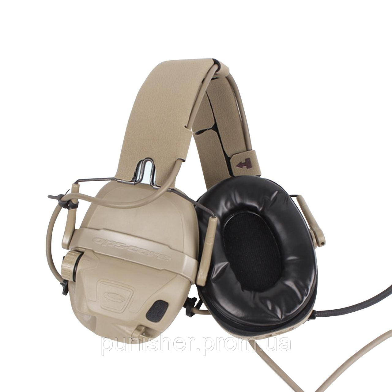 Купить Гарнитура Ops-Core AMP Communication Headset Fixed Downlead, Tan ...