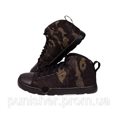 Тактические кроссовки Altama Maritime Assault Mid, Multicam Black, 7.5 ...