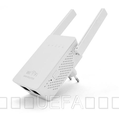 Купить Усилитель WiFi сигнала с 2-мя встроенными антеннами LV-WR02ES ...