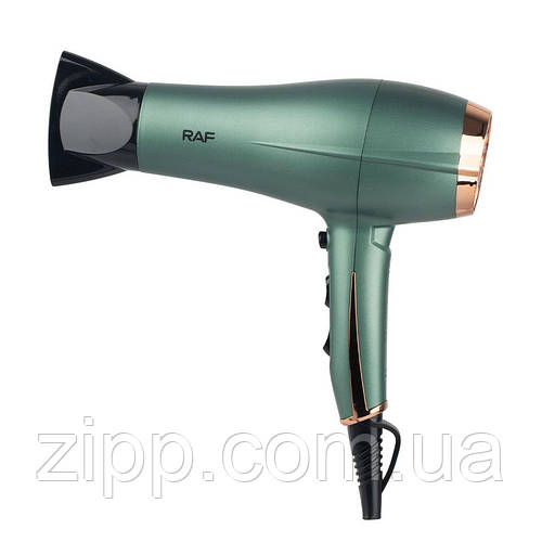 Фен для сушіння волосся RAF R.409G Зелений 2200Вт (ID#1834596807), ціна: 649 ₴, купити на Prom.ua