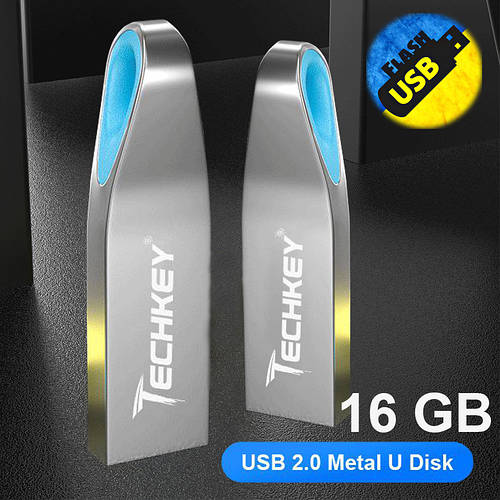 Купить USB флешка 16 GB Techkey Неповторимый металевий корпус (флешка на 16 Гб), цена 147 ...