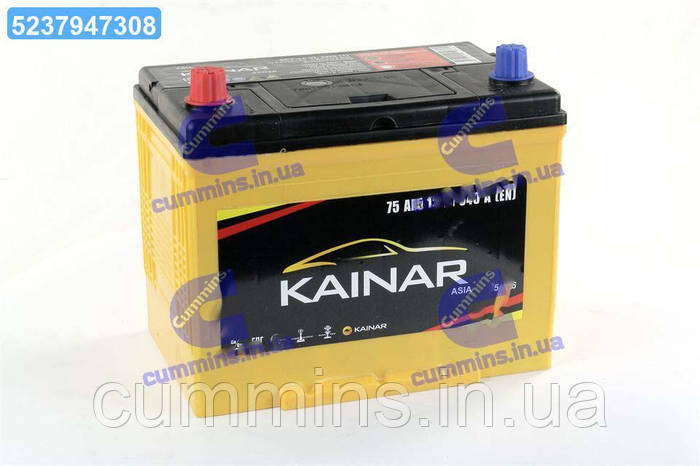 Акумулятор 75Ah-12v KAINAR Asia (258x173x220),L,EN640 Азія 070 341 1 ...