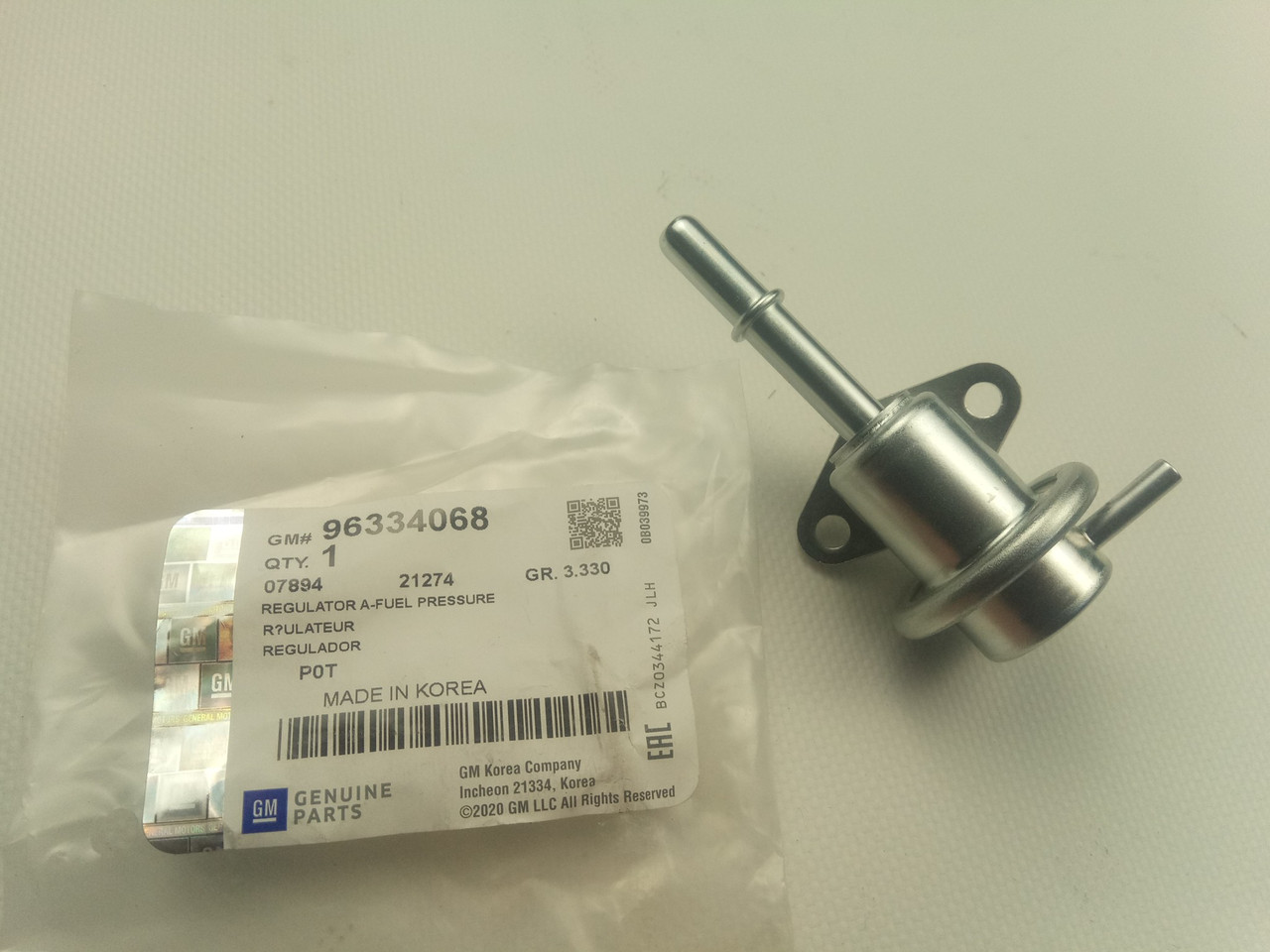 Регулятор давления топлива Lanos 1.5, "GM" (96334068) (ID#871983104 ...