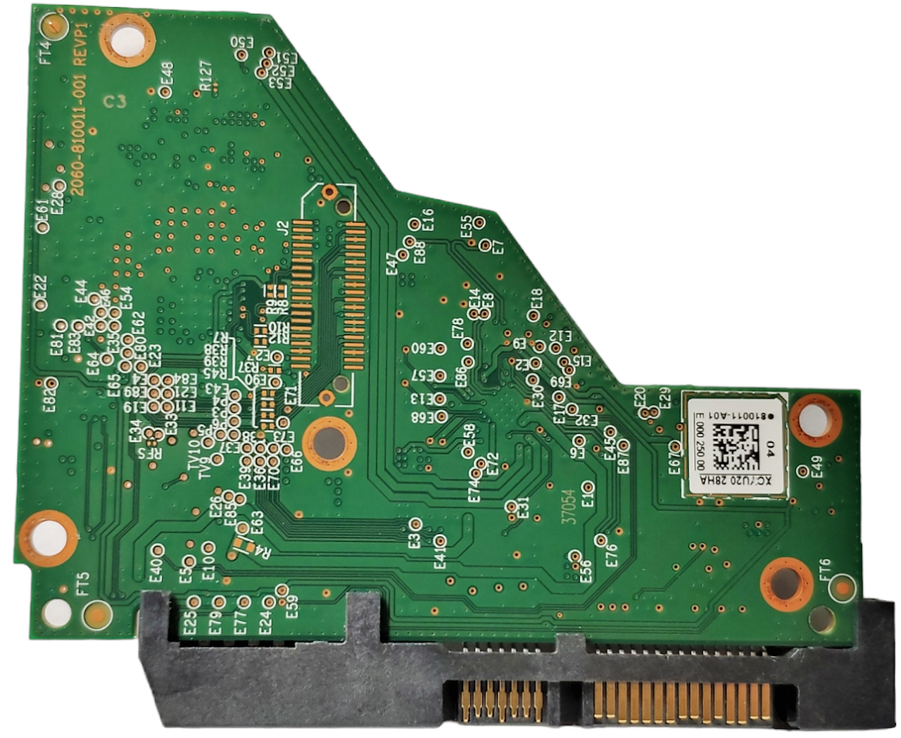 Плата HDD PCB 2060-810011-001 REV P1 810011-A01 810011-D01 WD WD20EFZX ...