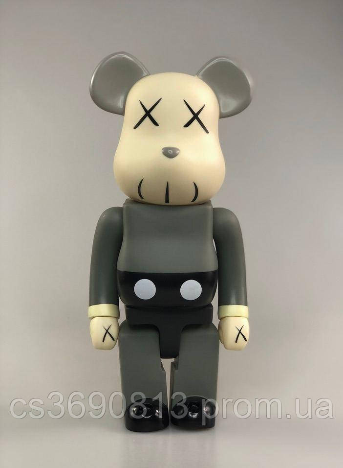 Фигурка Bearbrick Kaws 400% Grey 28 см (ID#1835102604), цена: 2400 ...