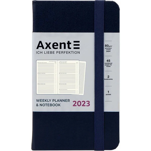 Купити Щотижневик Axent 2023 Pocket Strong, синій (новий, в захисній плівці), ціна 150 ₴ - Prom ...