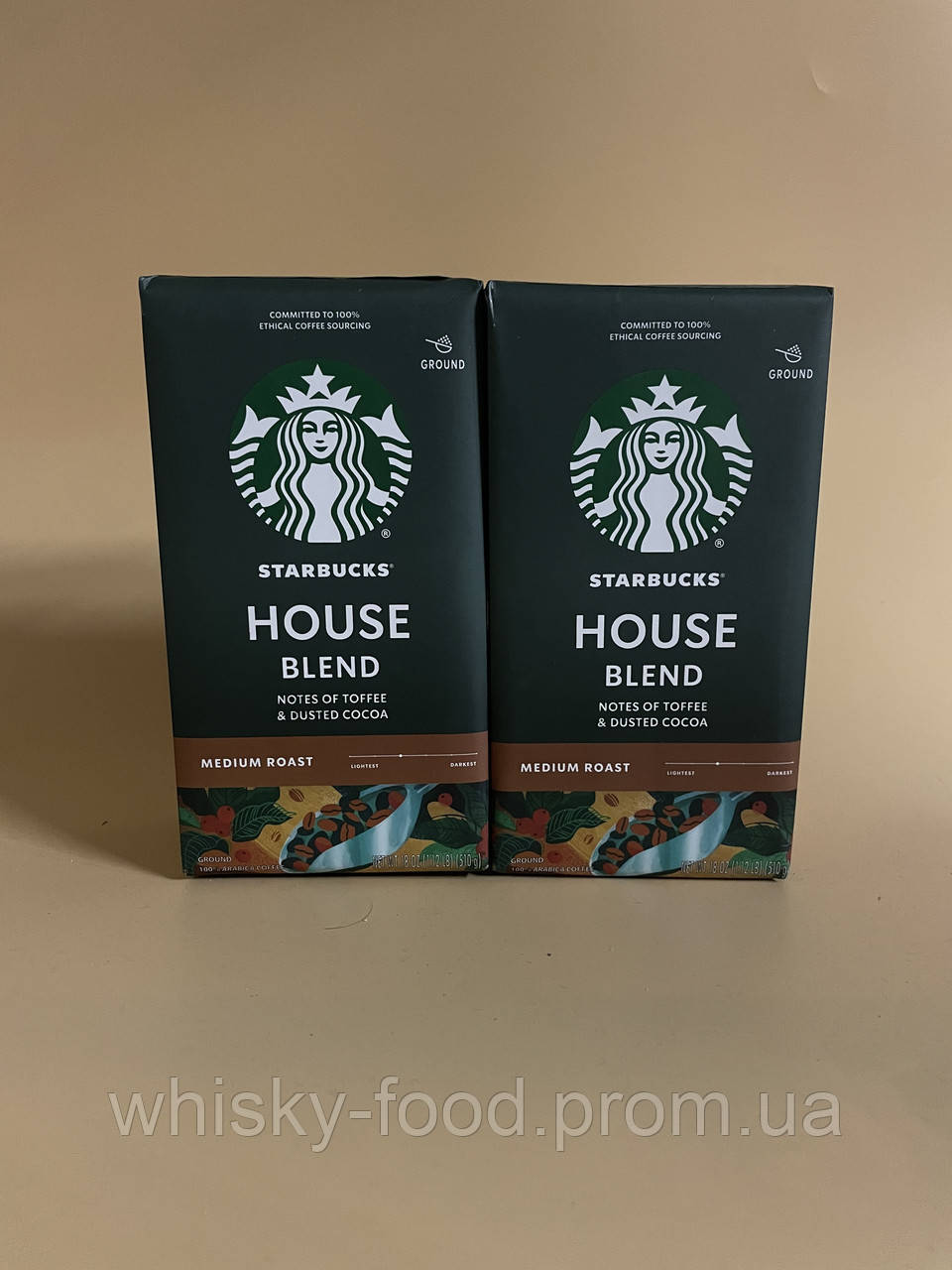 Кофе молотый Starbucks House Blend 510г (ID#1835224828), цена: 295 ...