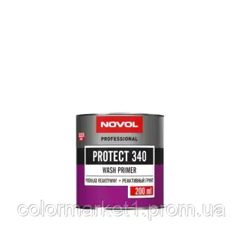 Грунт антикорозионный кислотный NOVOL PROTECT 340, 37219 + отвердитель ...