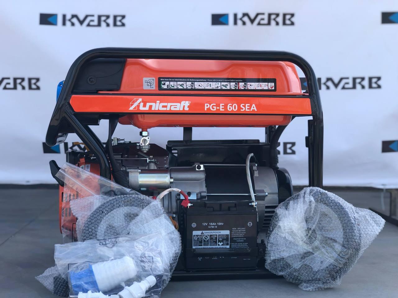 Электрогенератор UNICRAFT PG-E 60.