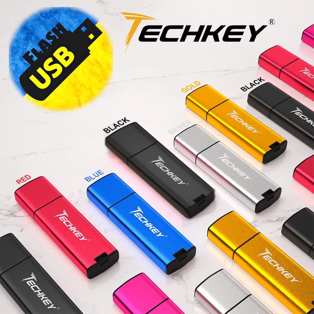Купить USB флешка 32 GB Techkey Неповторимый металевий корпус (флешка на 32 Гб), цена 169 грн ...