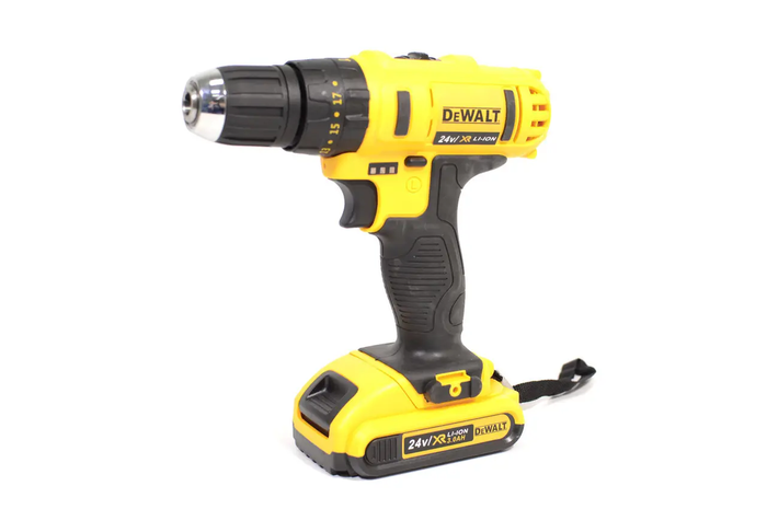 Купити Шуруповерт акумуляторний DeWALT (24V, 3 AH) з набором ...