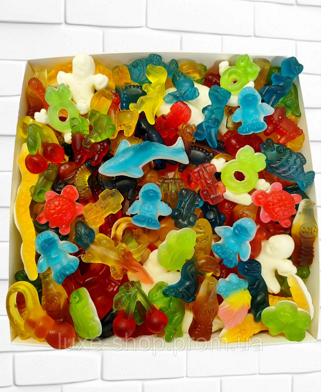 Купить Мармеладний Бокс на подарунок - набір Желейних цукерок Trolli ...