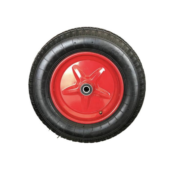 Купить Колесо на садовую тачку 4.00-10 (8PR) (d-20mm,подш.6204), цена ...