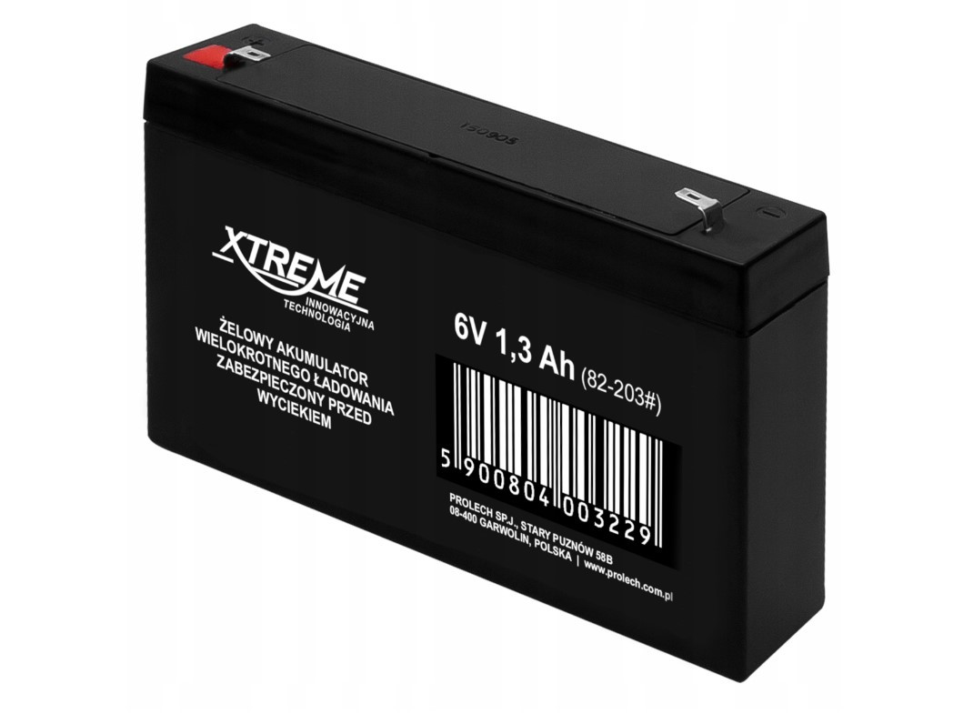 Купить Аккумулятор AGM Xtreme 6V 1,3Ah, цена 255 ₴ — Prom.ua (ID ...
